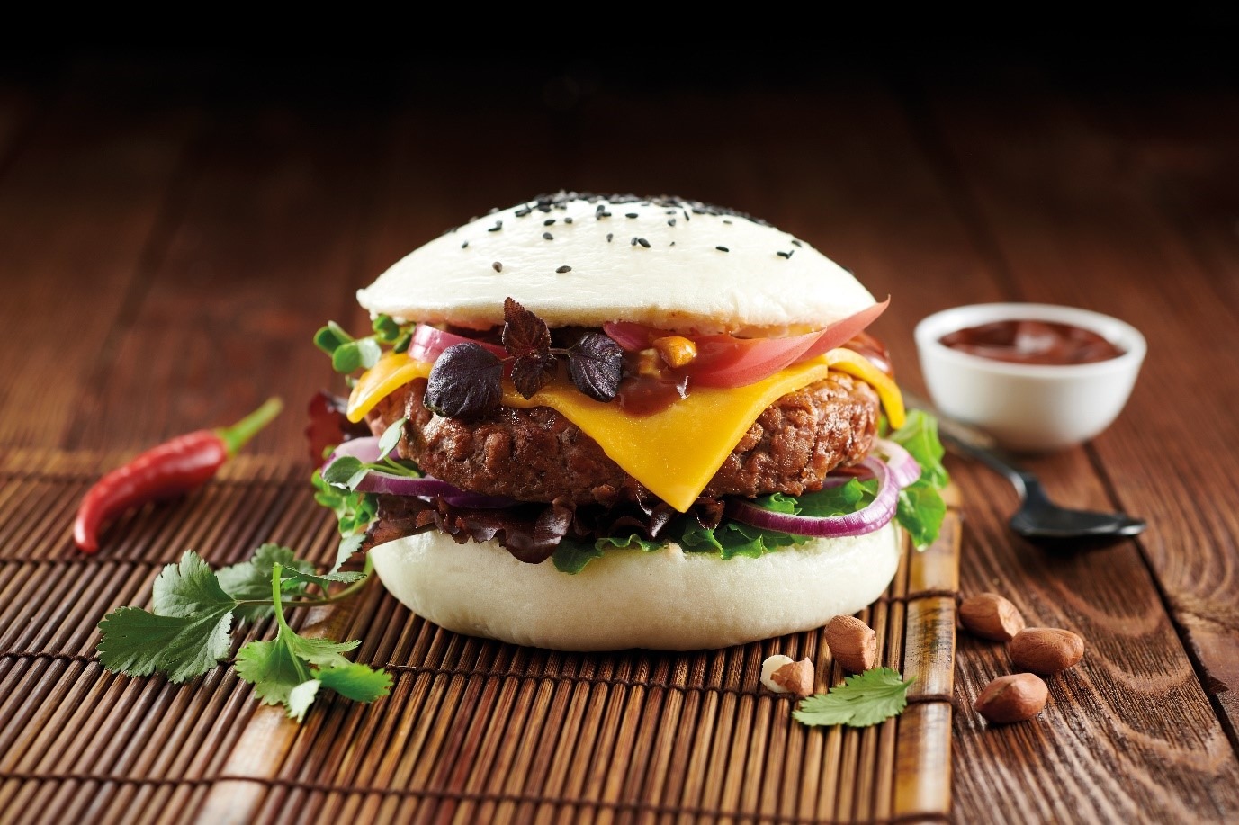 Recette de Bao Burger au boeuf - Socopa